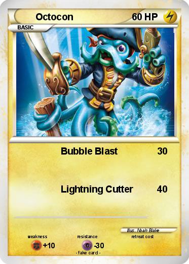 Pokémon Octocon - Bubble Blast - My Pokemon Card