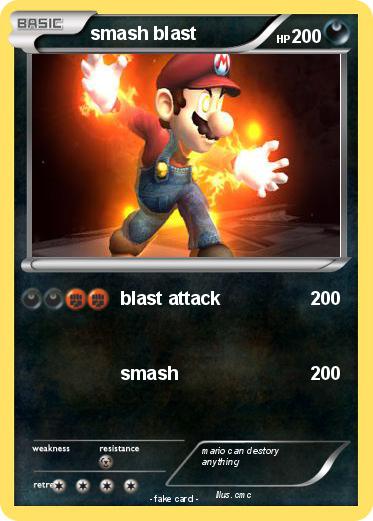 Pokémon smash blast - blast attack - My Pokemon Card