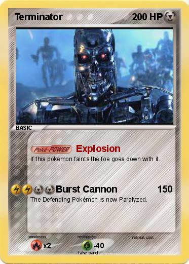 Pokémon Terminator 625 625 - Explosion - My Pokemon Card