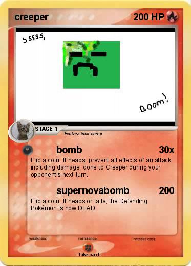 Pokémon creeper 4607 4607 - bomb - My Pokemon Card