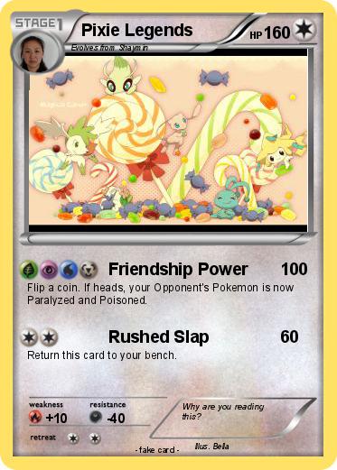 Pokémon Pixie Legends - Friendship Power - My Pokemon Card
