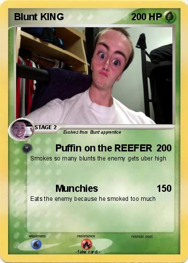 Pokémon Blunt KING - Puffin on the REEFER - My Pokemon Card