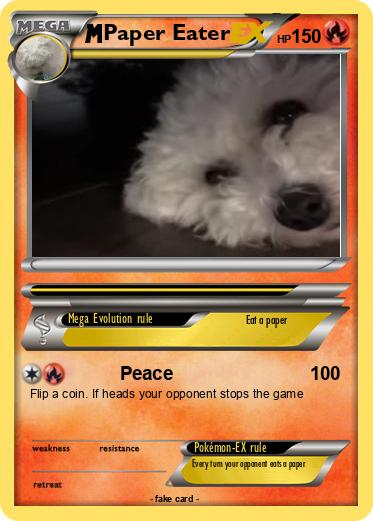 Pokémon Paper Eater - Peace - My Pokemon Card