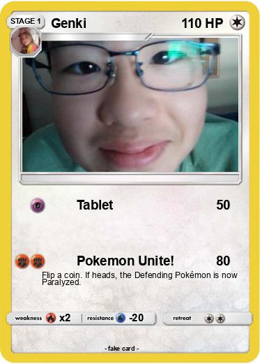 Pokémon Genki 10 10 - Tablet - My Pokemon Card