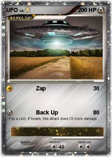 Pokémon UFO 122 122 - Zap - My Pokemon Card