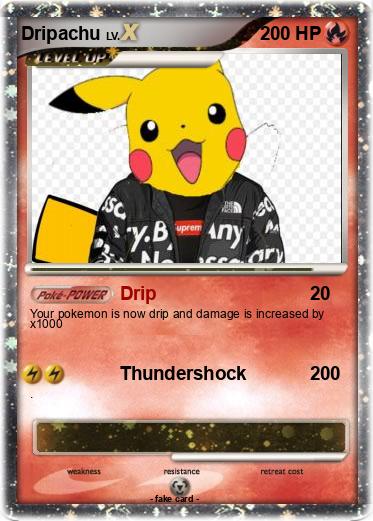 Pokémon Dripachu - Drip - My Pokemon Card