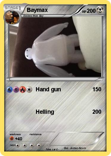 Pokémon Baymax 146 146 - Hand gun - My Pokemon Card