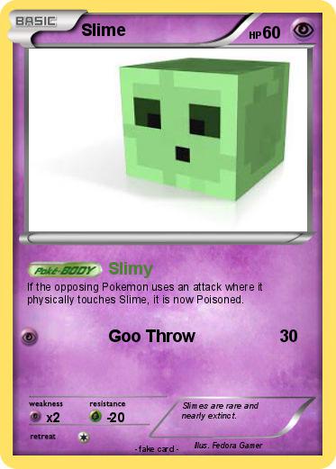 Pokémon Slime 354 354 - Slimy - My Pokemon Card