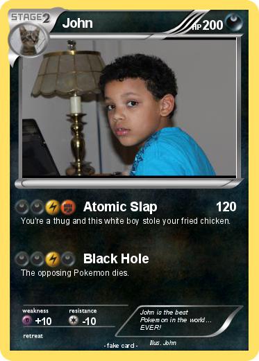 Pokémon John 3234 3234 - Atomic Slap - My Pokemon Card