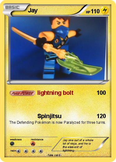 Pokémon Jay 804 804 - lightning bolt - My Pokemon Card
