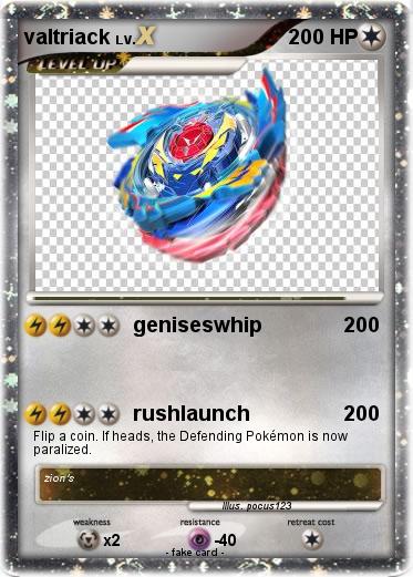 Pokémon valtriack - geniseswhip - My Pokemon Card