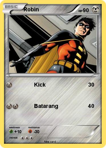 Pokémon Robin 1034 1034 - Kick - My Pokemon Card