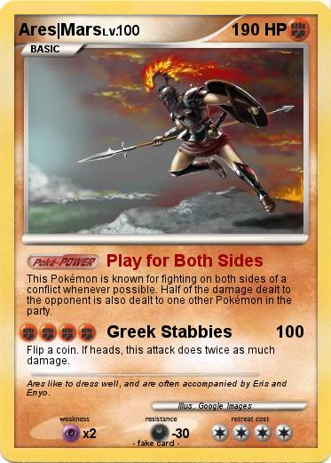 Pokémon Ares Mars 9 9 - Play for Both Sides - My Pokemon Card