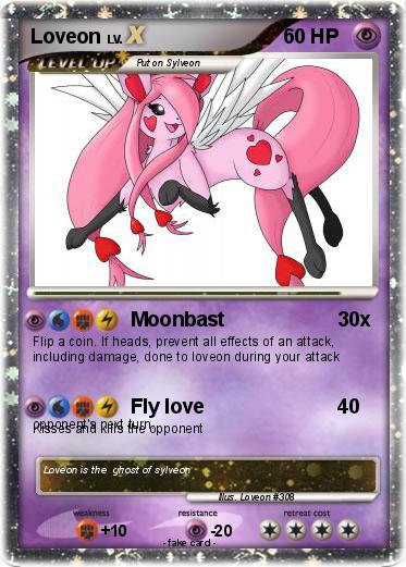 Pokémon Loveon 3 3 - Moonbast - My Pokemon Card