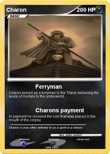 Pokémon Charon 16 16 - Ferryman - My Pokemon Card