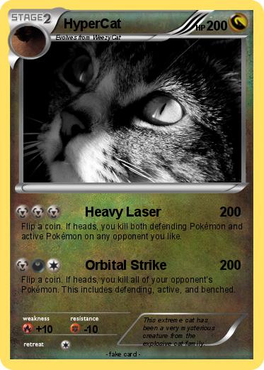 Pokémon HyperCat - Heavy Laser - My Pokemon Card