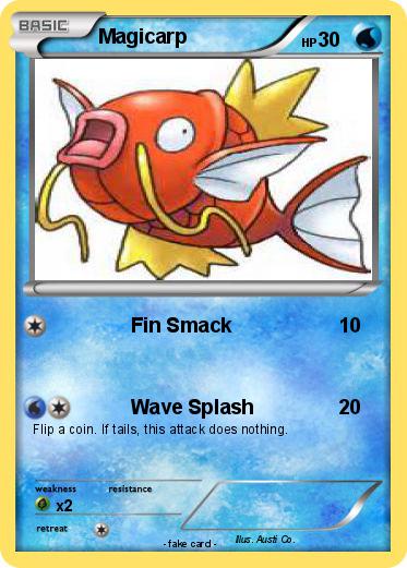 Pokémon Magicarp 112 112 - Fin Smack - My Pokemon Card