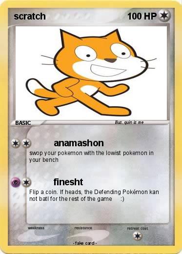 Pokémon scratch 13 13 - anamashon - My Pokemon Card