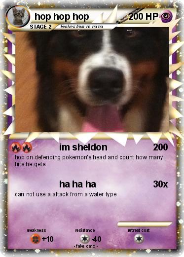 Pokémon hop hop hop - im sheldon - My Pokemon Card