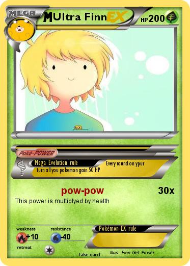 Pokémon Ultra Finn - pow-pow - My Pokemon Card