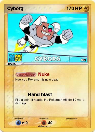 Pokémon Cyborg 133 133 - Nuke - My Pokemon Card