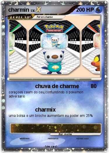 Pokémon charmin 1 1 - chuva de charme - My Pokemon Card