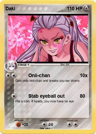 Pokémon Daki 2 2 - Onii-chan - My Pokemon Card