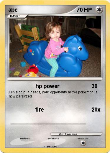 Pokémon abe 141 141 - hp power - My Pokemon Card