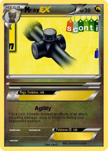 Pokémon ray 833 833 - Agility - My Pokemon Card