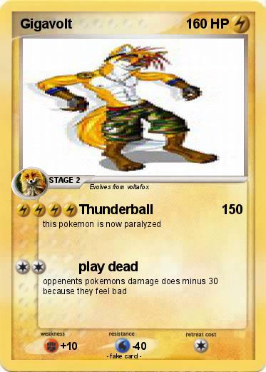 Pokémon Gigavolt - Thunderball - My Pokemon Card