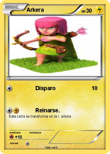 Pokémon Arkera - Disparo - My Pokemon Card