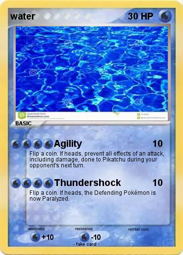 Pokémon water 3453 3453 - Agility - My Pokemon Card