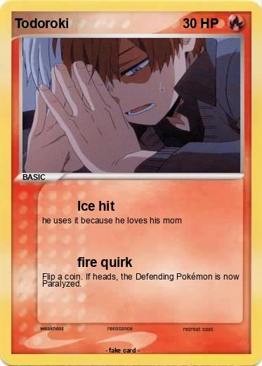 Pokémon Todoroki 80 80 - Ice hit - My Pokemon Card