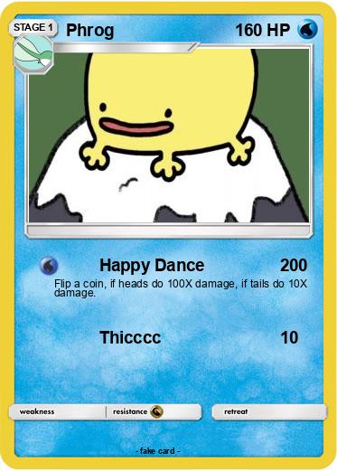 Pokémon Phrog 17 17 - Happy Dance - My Pokemon Card