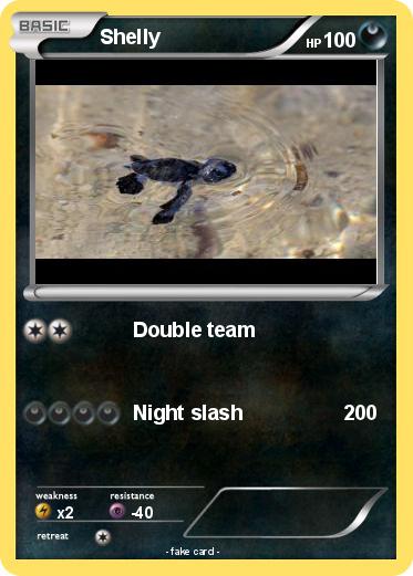 Pokémon Shelly 49 49 - Double team - My Pokemon Card