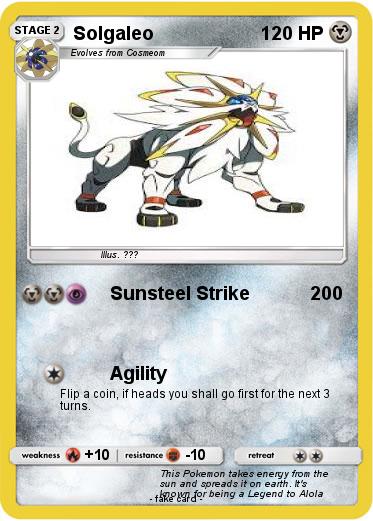 Pokémon Solgaleo 712 712 - Sunsteel Strike - My Pokemon Card