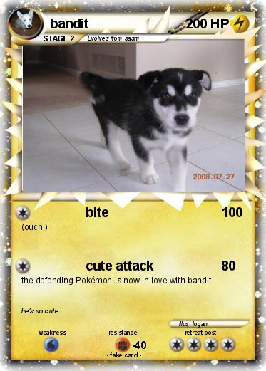 Pokémon bandit 93 93 - bite - My Pokemon Card