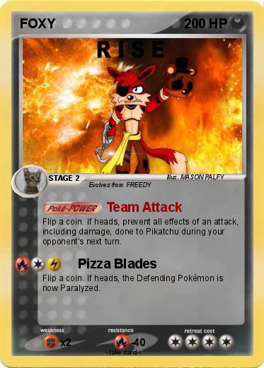 Pokémon FOXY 1523 1523 - Team Attack - My Pokemon Card