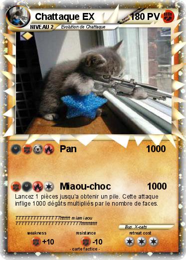 Pokémon Chattaque EX - Pan 1000 - Ma carte Pokémon