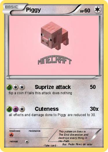 Pokémon Piggy 287 287 - Suprize attack - My Pokemon Card