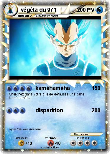 Pokémon goku du 971 1 1 - kaméhaméha - Ma carte Pokémon