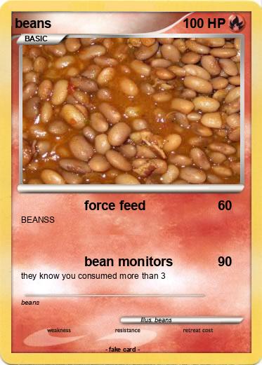 Pokémon beans 79 79 - force feed - My Pokemon Card