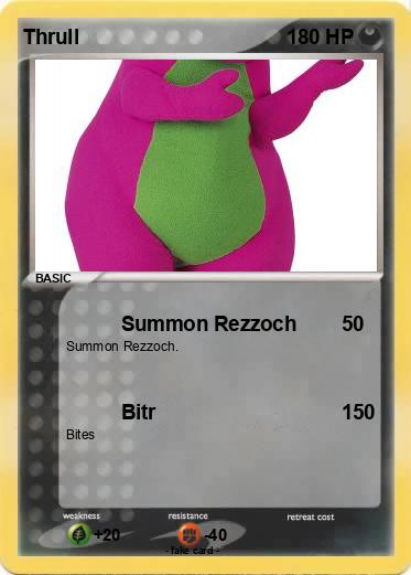 Pokémon Thrull - Summon Rezzoch - My Pokemon Card