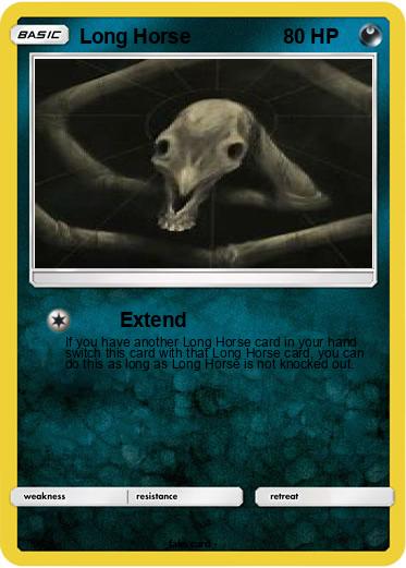 Pokémon Long Horse 5 5 - Extend - My Pokemon Card