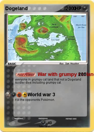Pokémon Dogeland - War with grumpy cat land - My Pokemon Card