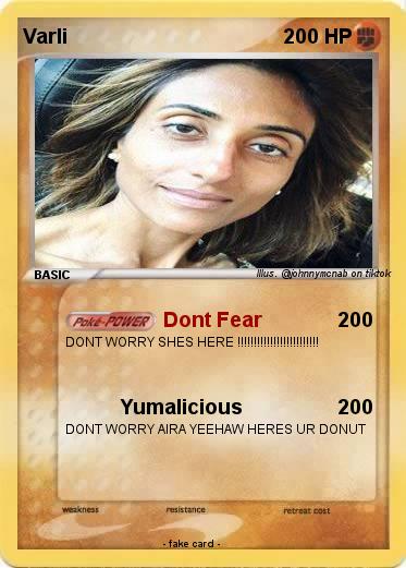 Pokémon Varli - Dont Fear - My Pokemon Card