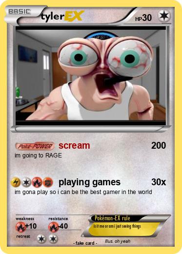 Pokémon tyler 960 960 - scream - My Pokemon Card