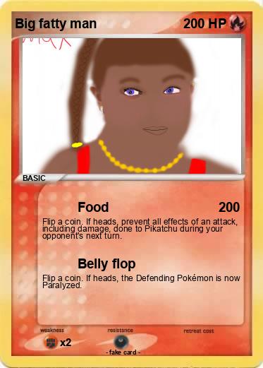 Pokémon Big fatty man - Food - My Pokemon Card