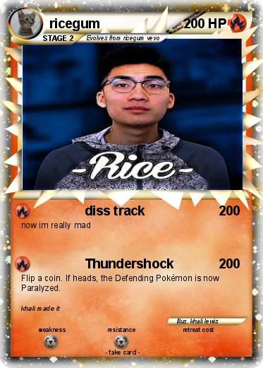 Pokémon ricegum 23 23 - diss track - My Pokemon Card