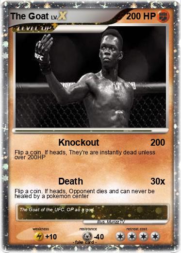 Pokémon The Goat 28 28 - Knockout - My Pokemon Card